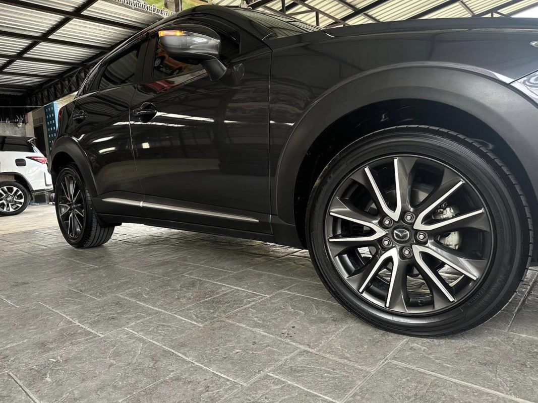 Mazda CX3 2.0 S รุ่นท็อปปุ่มกดสตาร์ท สีเทาเข้ม รถปี 2016 /2559 – รถมือ ...