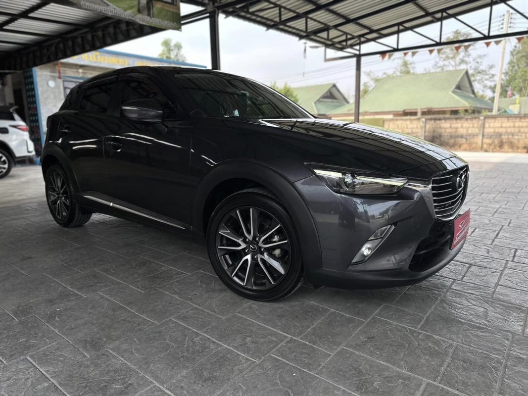 Mazda CX3 2.0 S รุ่นท็อปปุ่มกดสตาร์ท สีเทาเข้ม รถปี 2016 /2559 – รถมือ ...